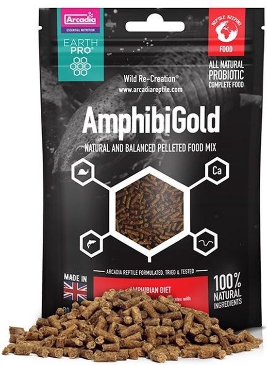 Arcadia Earth Pro Amphibi Gold - Axolotls voer | bol