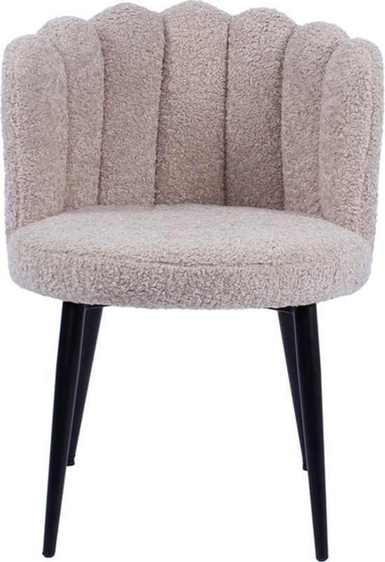 Teddy Stoel Bruin - Eetkamerstoel Teddy Stof - Stoel Julien - Giga ...