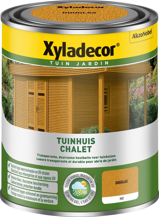 Xyladecor - Tuinhuis WB - Douglas - 0,75 L | bol