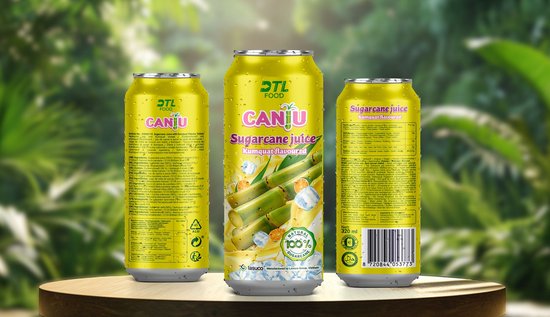 CANJU - Suikerrietsap met kumquatsmaak- 6 x 320ml | bol