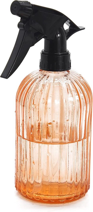 Glazen spuitfles met aanpasbaar mondstuk - Fijne nevel spray voor ...