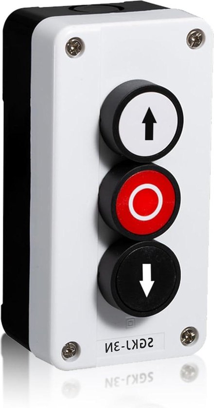 Drukschakelaar station op stop knop waterdichte laadboordwandschakelaar ...