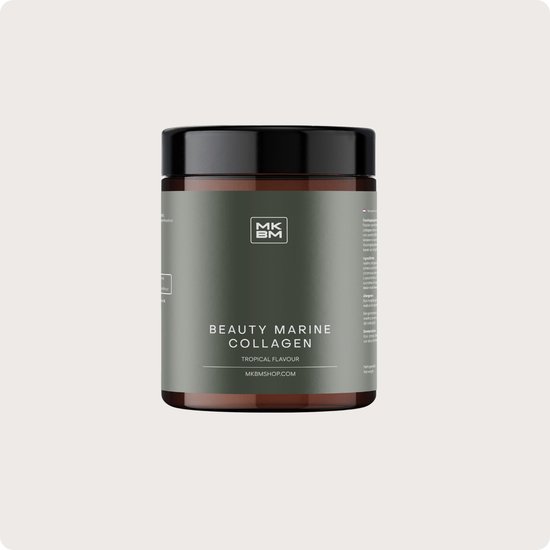MKBM Beauty Marine Collageen poeder- met Vitamine C - Tropical smaak ...