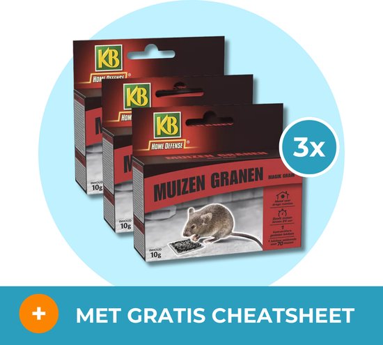 KB Home Defense - Bestrijdingspakket tegen muizen - Magic Grain ...