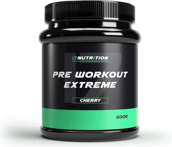 Pre Workout Extreme | 500 Gram | Met Cafeïne | Kers | 17Nutrition ...