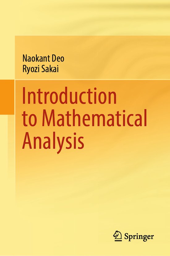Introduction to Mathematical Analysis | 9789819765676 | Ryozi Sakai ...