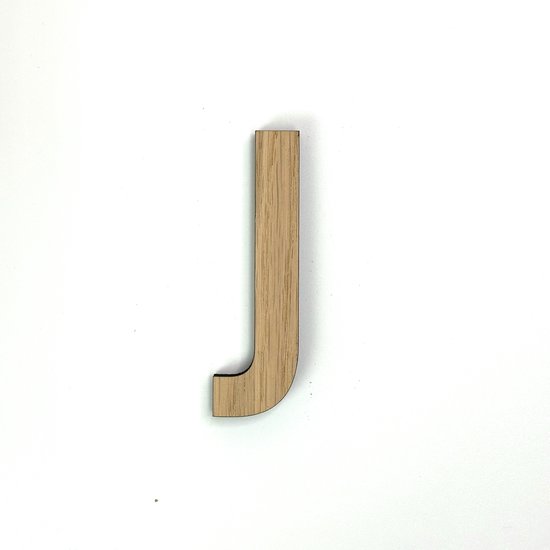 MDF Letter J, creatief, knutselen, deco, 1 stuk, 9mm mdf 20cm | bol