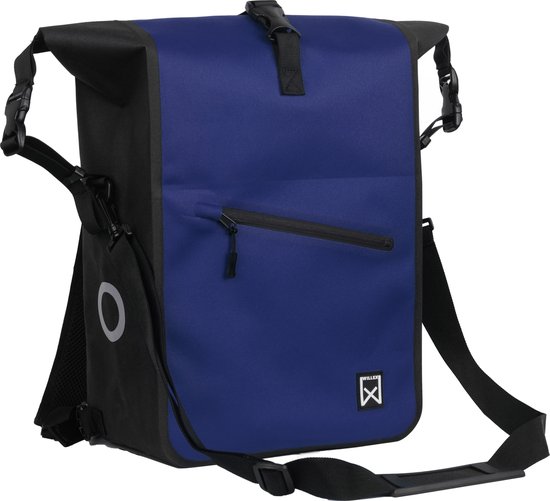 Willex Rugzak Combi Fietstas 100% Waterdicht Blauw | bol
