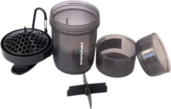 Sagaform Shaker Smartshaker 3-delig 600 ml Zwart - Hoogwaardige ...
