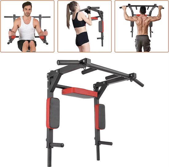 Mrs. Jones Pull up bar - Optrek stang - Fitness - Chin up - Crunches ...