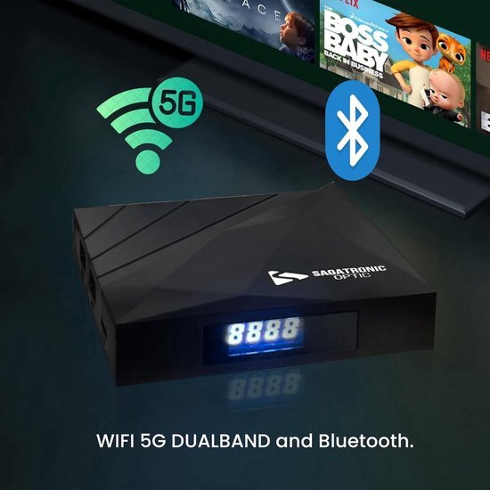 4K Android 11 2GB RAM 16GB Flash OTT Streamer - Multimedia WiFi ...