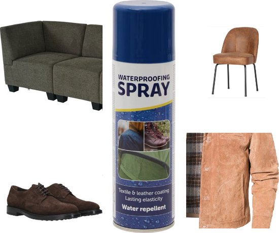 Impregneerspray - Textiel en leercoating -300ml - waterafstotend ...