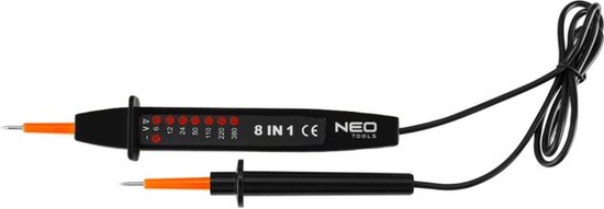 Neo-Tools Multifunctionele Spanningsmeter 8-in-1 AC/DC – 6-380 V | bol