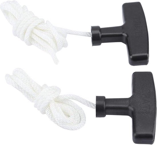 Terugslag Start Touw - 2 Stuks - Grasmaaier Pull Starter Handvat - 1.5 ...