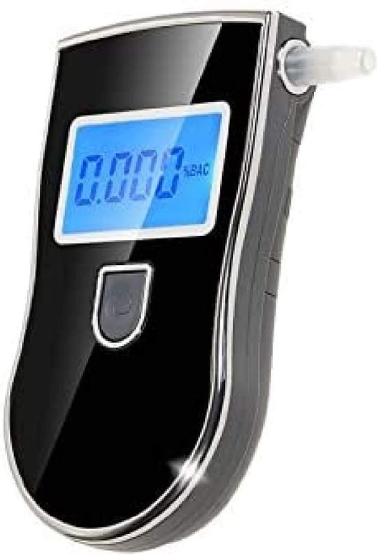 Professional Digital Alcohol Tester - Alcohol Test Device incl. Nozzles ...