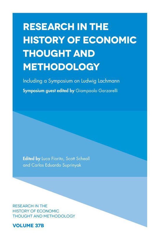 Research in the History of Economic Thought and Methodology 37 ...