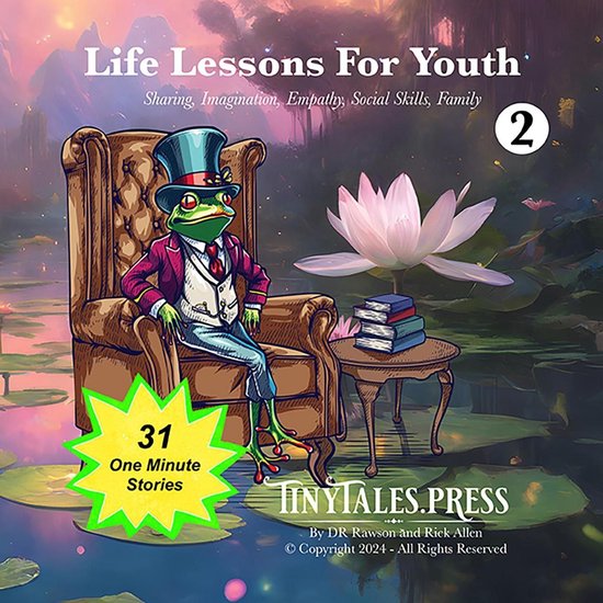Tiny Tales Books 2 - Life Lessons for Youth #2 Sharing, Imagination ...