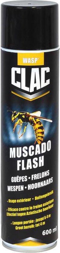 Muscado spuitbus - 600ml - krachtige bestrijding wespen en hoornaars | bol