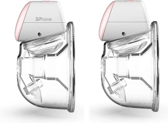 DrPhone BreezePump - Elektrische Borstkolf – BPA Vrij - Draagbaar ...