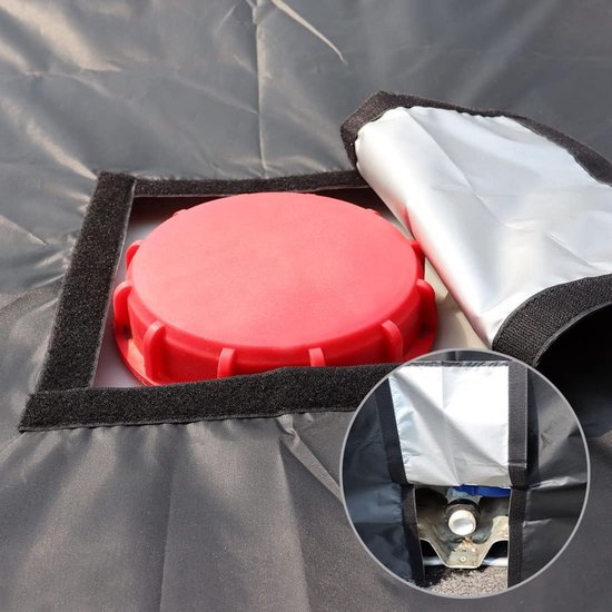 Waterreservoir afdekzeil, 1000 l, IBC tank container container UV folie ...