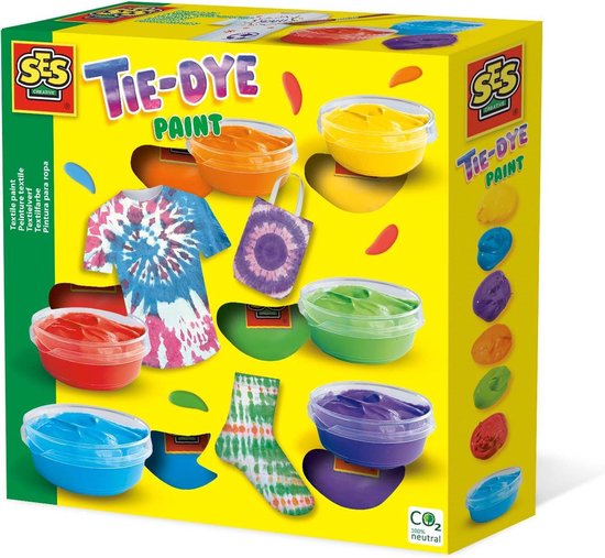 SES - Tie-dye textielverf - hypoallergeen - permanent - inclusief ...