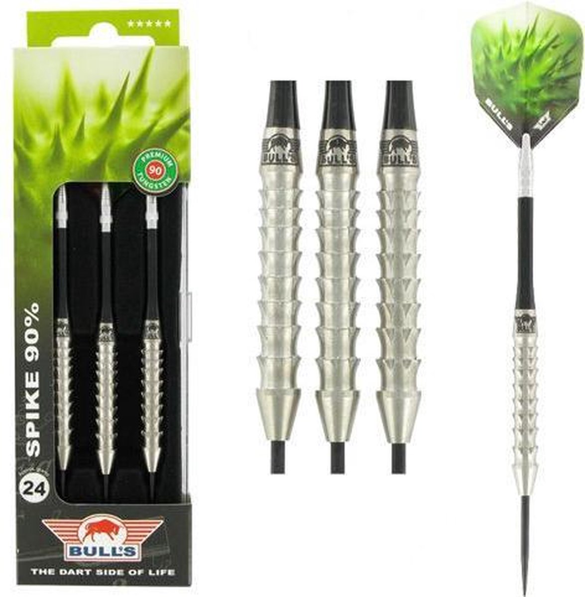 Bull's Spike 90% 26 grammes Steeltip Dart Arrow Set | bol.com
