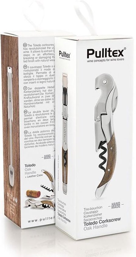 Pulltex Toledo Kurkentrekker Oak | bol