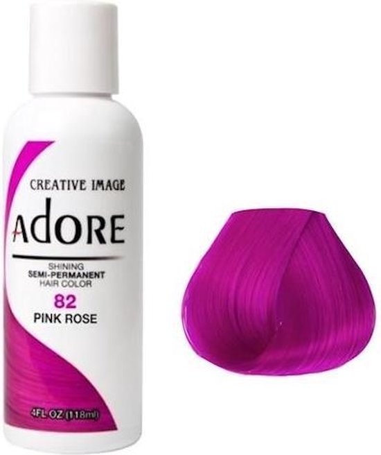 Adore col. Pink Rose haarverf 4 Oz. (82) | bol
