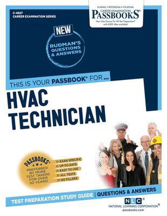 HVAC Technician (C-4827): Passbooks Study Guide | 9781731848277 ...