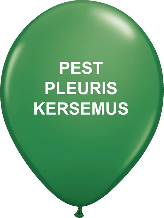 Rotterdam Ballon Pest Pleuris Kersemus | bol.com