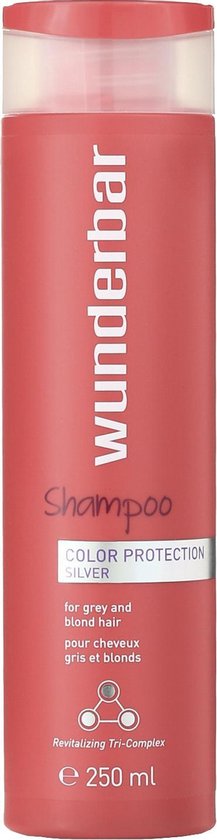 Wunderbar Color Protection SILVER shampoo (grijs/blond haar) 250ML ...