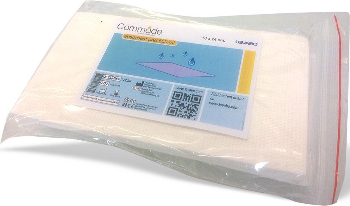 Absorberende pads tbv Medimpex Commodeliner x25 | bol
