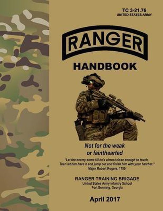 Ranger Handbook, Department Of The Army | 9781548711986 | Boeken | bol