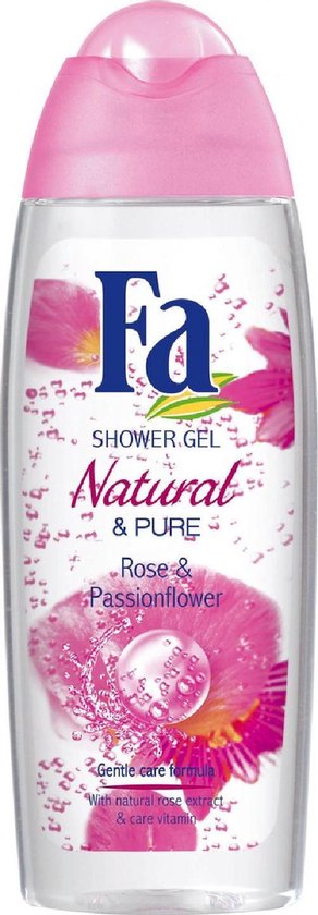 Fa Shower Gel - Rose & Passion Flower - Voordeelset (4x250ml) | bol.com