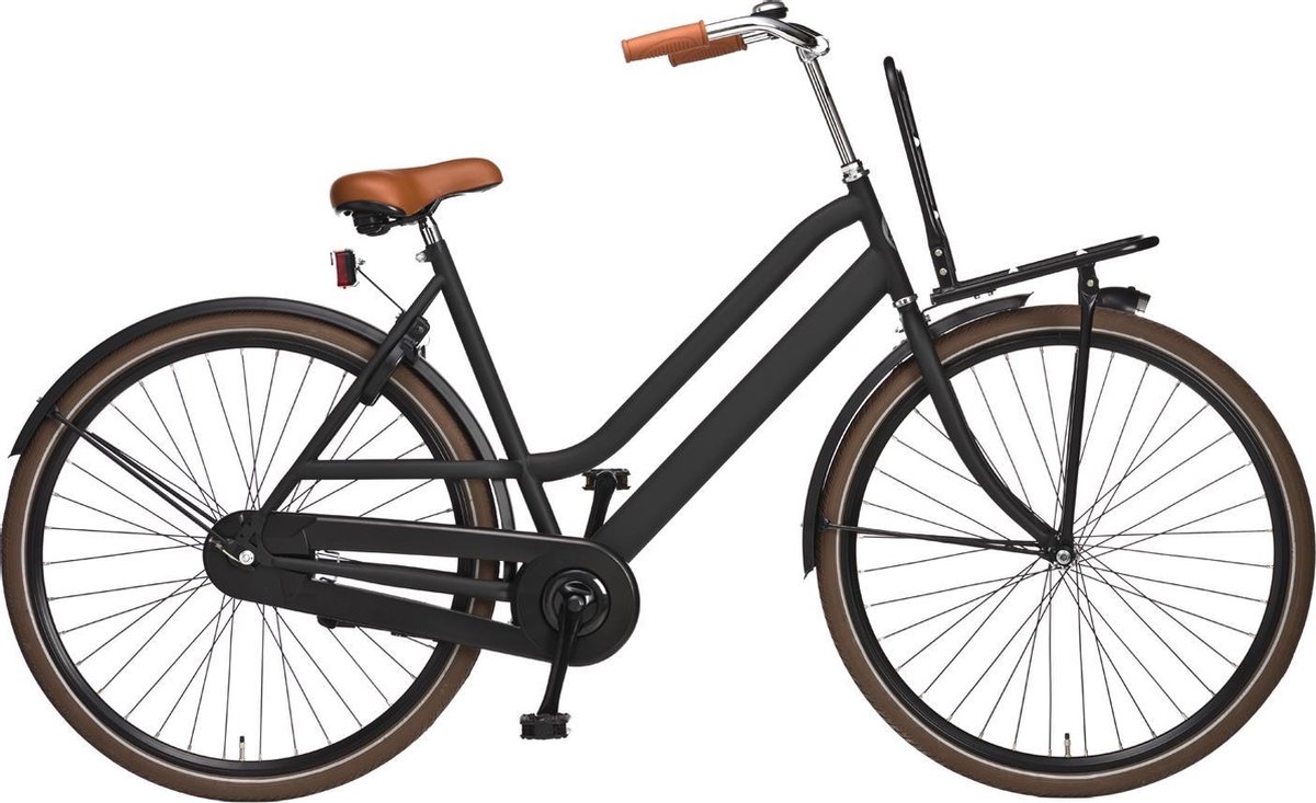 bol.com | FIEDS Transporter - Fiets - Vrouwen - Zwart - 55 cm