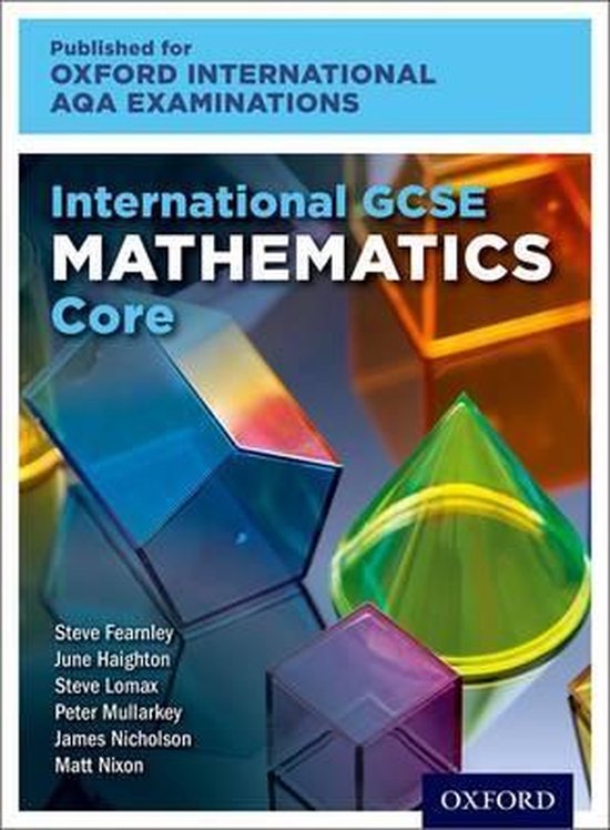 Oxford International Aqa Examinations: International Gcse Mathematics ...