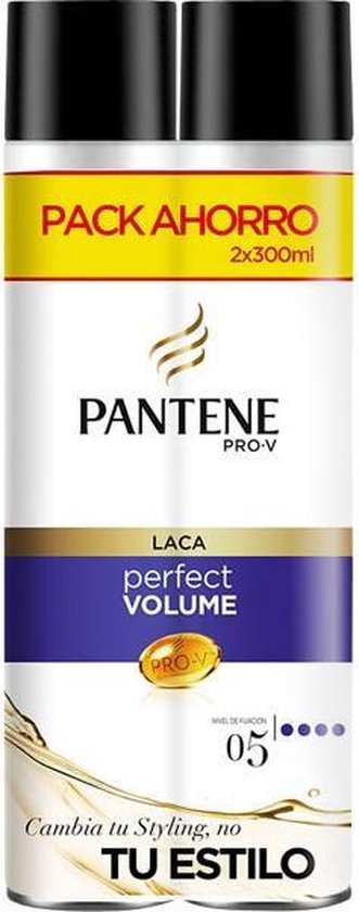 Pantene Pro-v Laca Volumen Extra Fuerte 2 X 300 Ml | bol.com