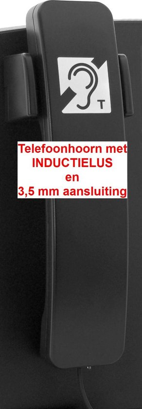 GEEMARC LHA3 Telefoonhoorn met luisterspoel - Luisterhulp voor mobiele ...