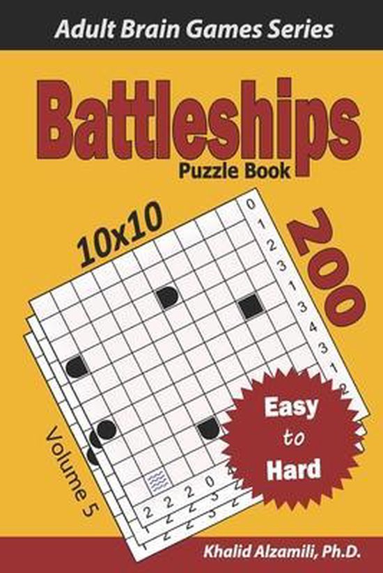 Adult Brain Games- Battleships Puzzle Book, Khalid Alzamili ...