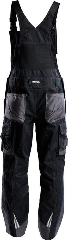 DASSY Voltic D-FX Tuinbroek Zwart/Grijs | bol.com