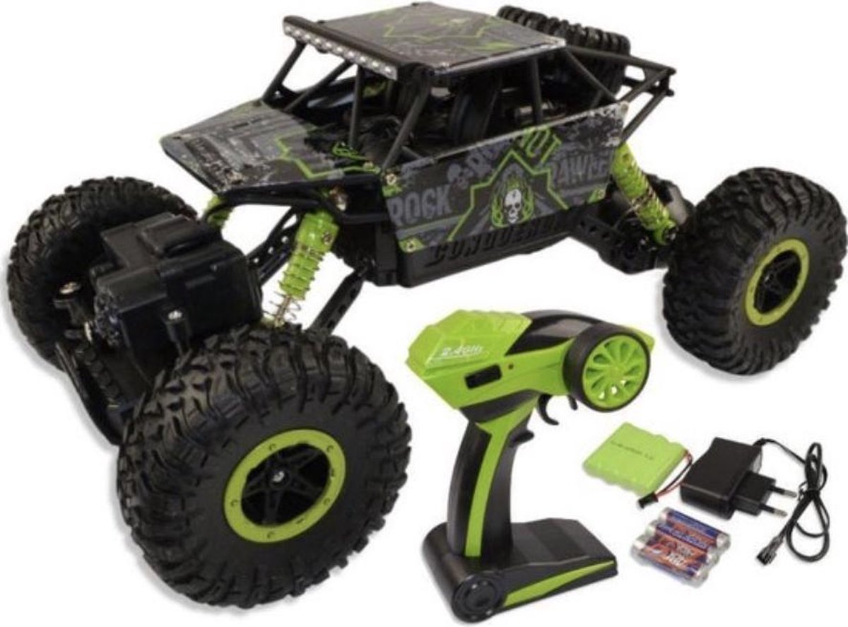 Rock Through - 1:18 - 4WD Rally Car - RC Auto - Draadloos - All Terrain ...
