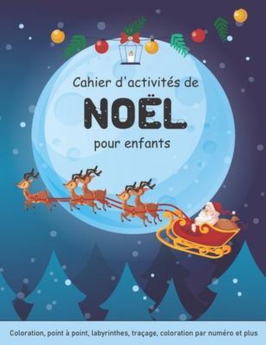 cahier d'activités de Noël pour enfants, Jacobnoel Publishing ...