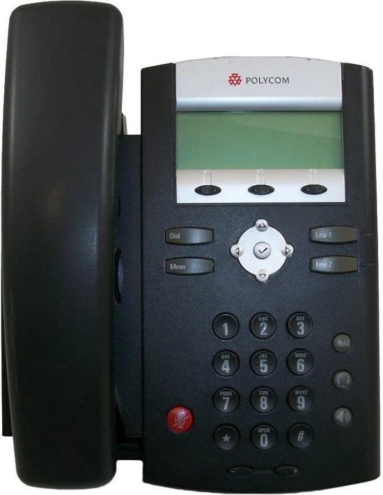 Polycom SoundPoint IP 330 - 2 lijn VoIP telefoon | bol.com