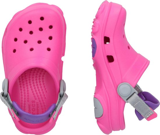 Crocs - Classic All-Terrain Clog Junior - Roze Crocs - 25 - 26 - Roze ...