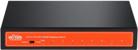 WITEK 8-PORT GIGABIT ETHERNET SWITCH WITH STEEL CASE | bol.com