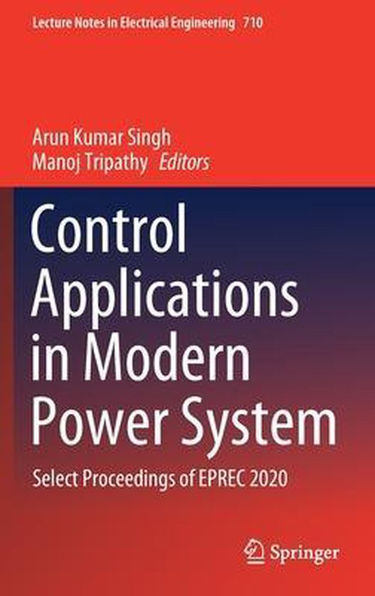 Control Applications in Modern Power System | 9789811588143 | Boeken ...