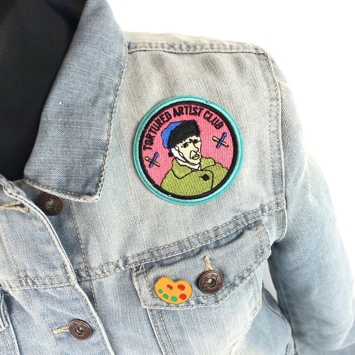 Verf Pallet Emaille Pin Oranje 3.7 cm / 2 cm / Oranje Rood Groen | bol.com