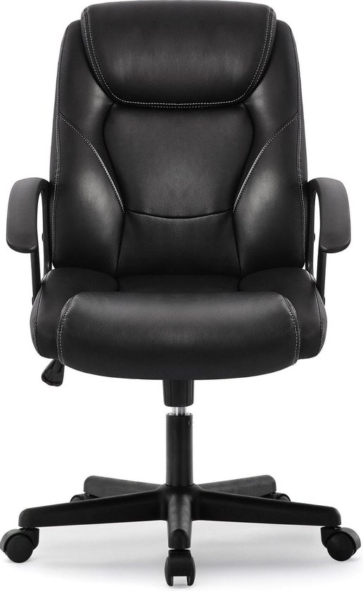 MILO OFFICE™ Trebleo M3 Bureaustoel - Ergonomische Bureaustoel - Zwart ...