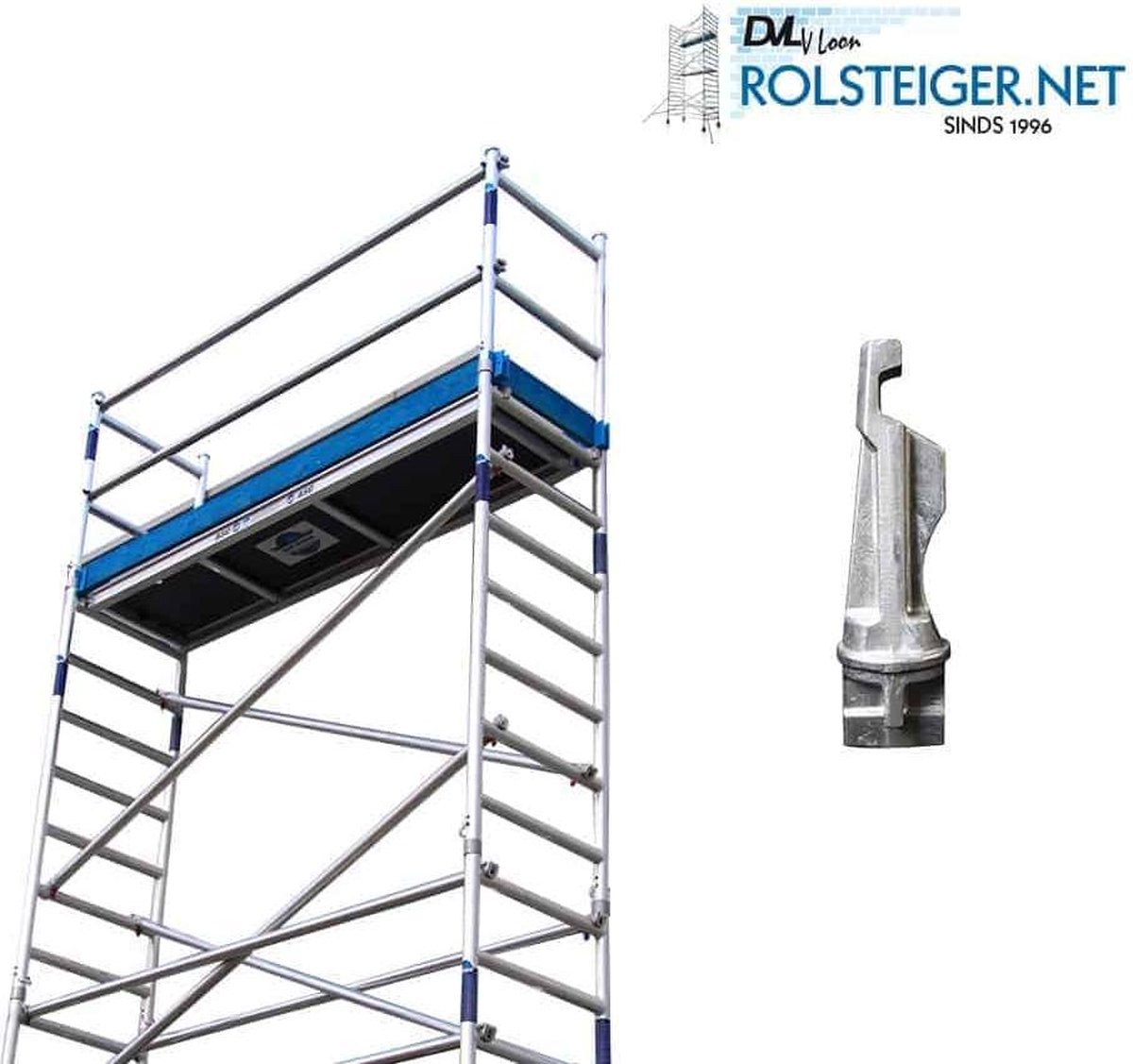 Fast clic Rolsteiger 75 x 190 / 250 / 300 x 12.2 mtr werkhoogte | bol