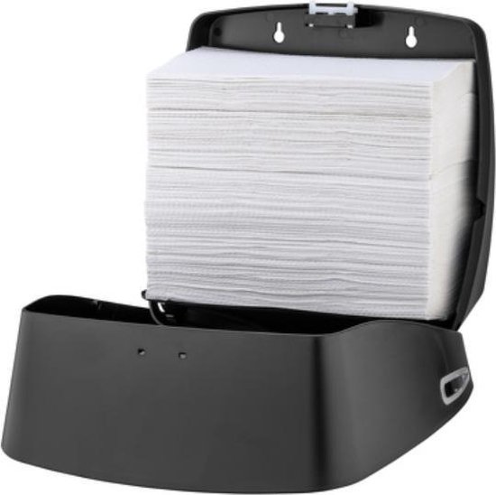 PlastiQline Exclusive Handdoek dispenser RVS/kunstof | bol